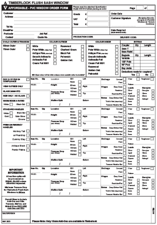 Trade Hub - Timberlook Heritage Flush Sash